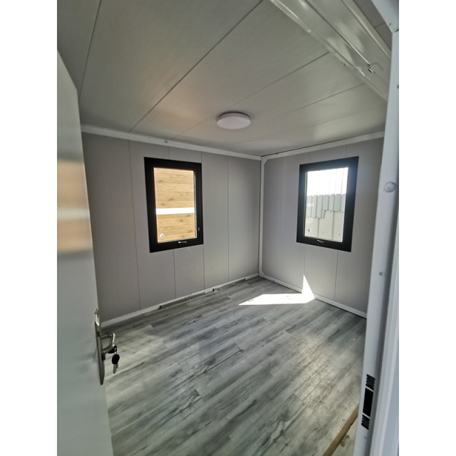 Flat Roof White Container Homes