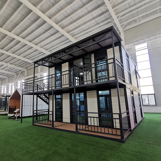 Two Story Two Wing Tiny House