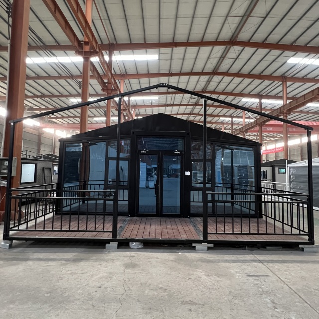 Heighten 30ft Expandable House With Pavilion Slope Roof