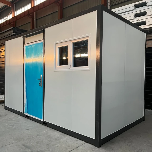 Portable Office with Integrated Toilet