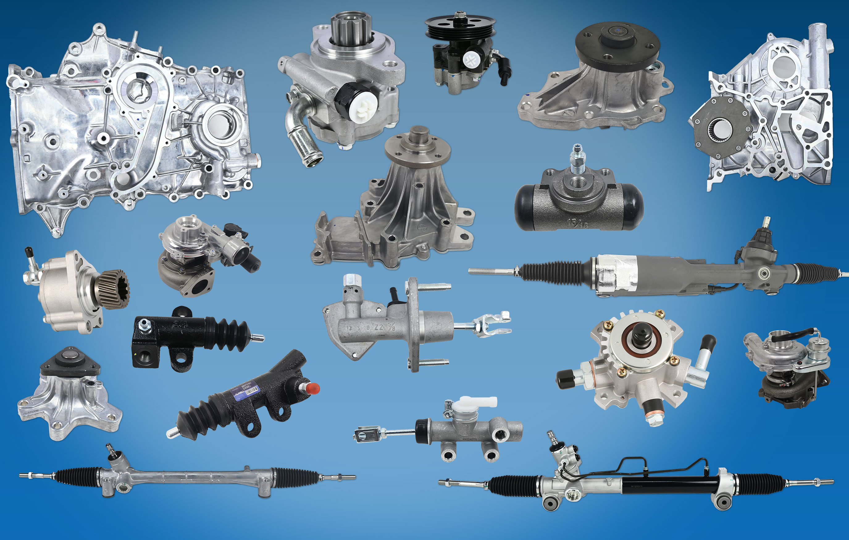 ALNSU auto parts electric Steering rack for Volkswagen Octavia Golf ...