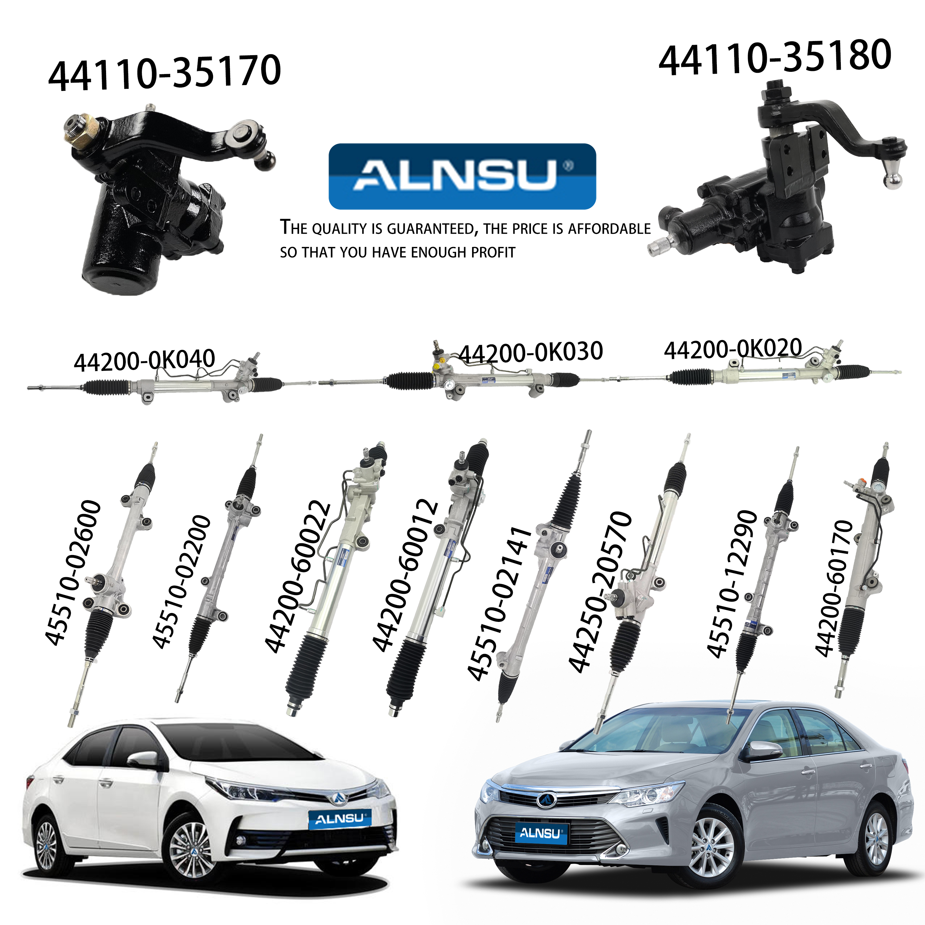 ALNSU Auto Parts Power Steering Rack For japanese car pickup car ...