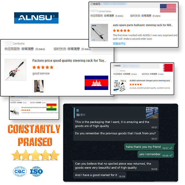 ALNSU Car Parts Power Steering Rack For Hyundai Santa Fe IX45 2013 EPS ...