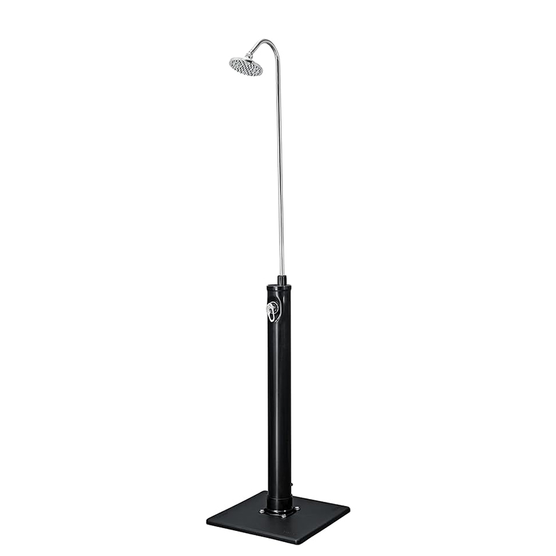 Solar Heated Outdoor Shower Portable Outdoor Shower Station Fixing ...