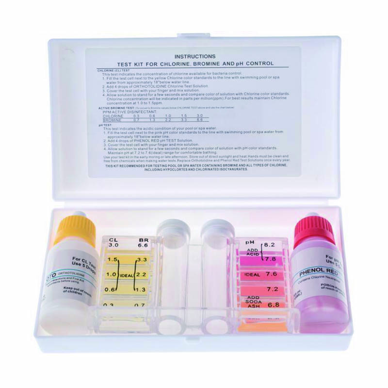 Integrated Swimming Pool and Spa Water Detection Kit Chemical Detection Kit