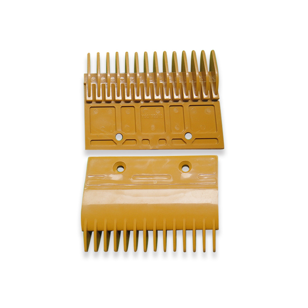 YS017B313 Yellow Escalator Comb Plate
