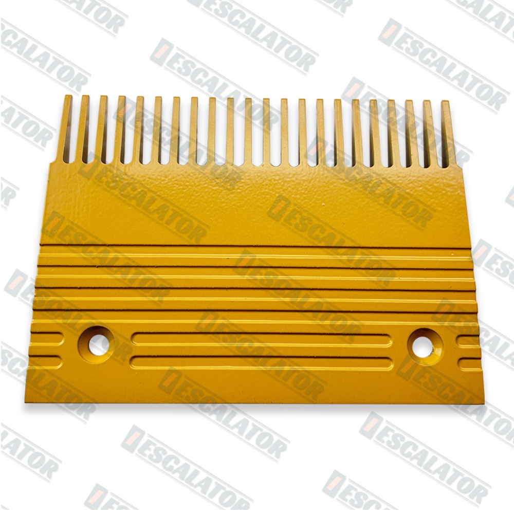 Walkway Comb Plate MID Yellow Power Coated Comb Plateprice from factory