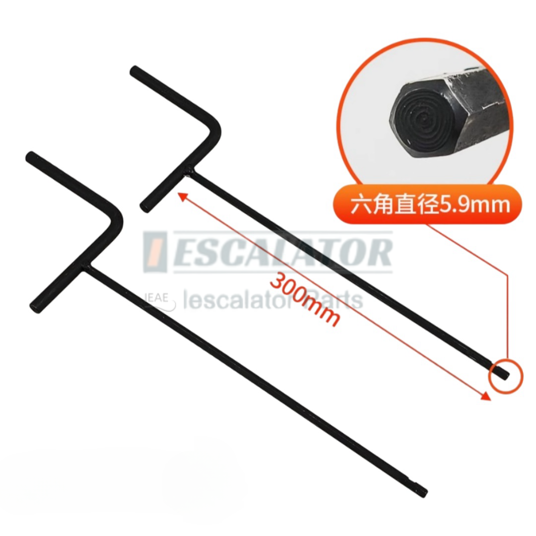 Step Removal Tool for Mitsubishi Escalator
