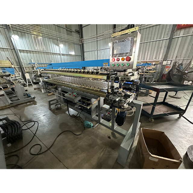 Automatic High Speed Bonnell Spring Assembling Machine Infinity Spring ...
