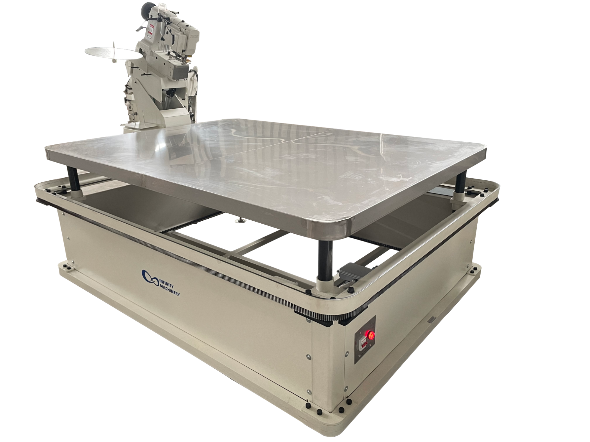 IF-T2 Semi-auto High Speed Mattress Tape Edge Machine for mattress ...