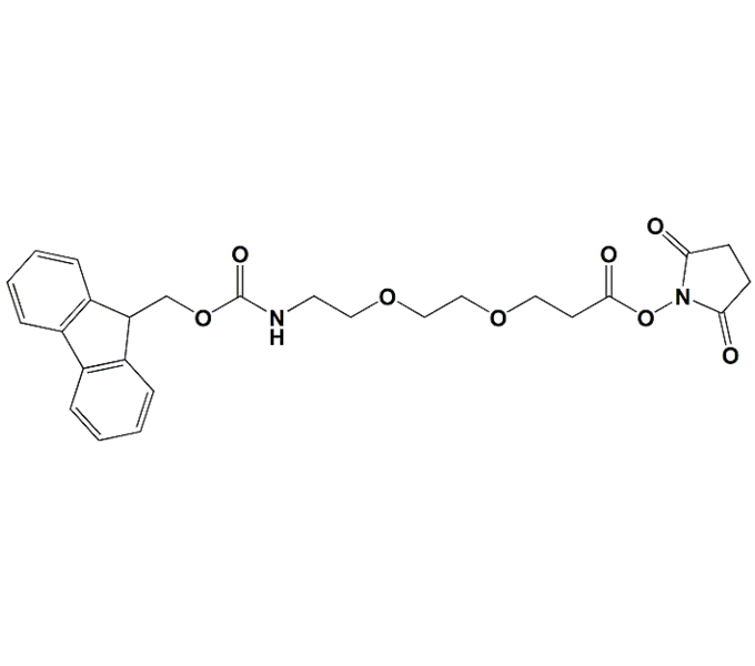 Fmoc-PEG2-NHS 酯