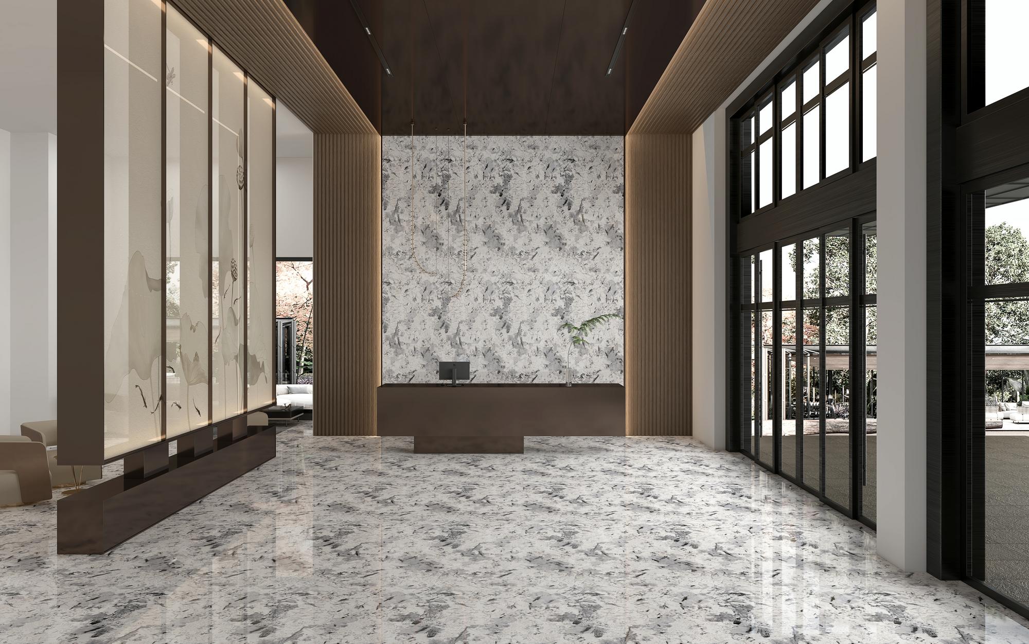 Large format porcelain slab tile walls china wholesale