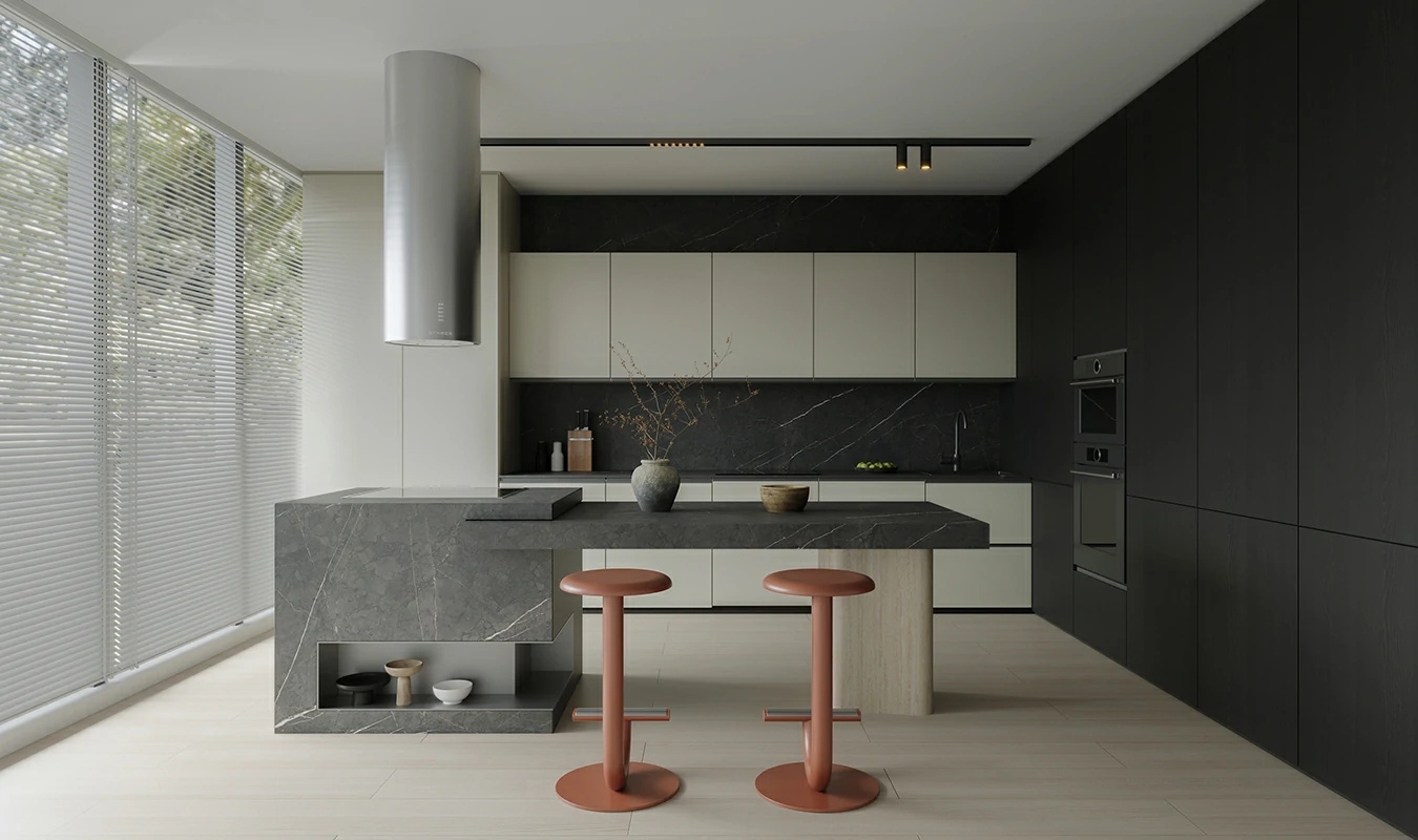 What are Sintered stone kitchen countertops? Porcelain Worktop Surfaces