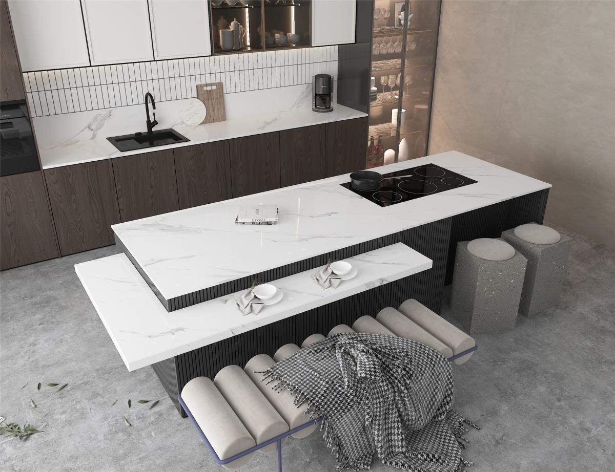 Transform Your Space with Ceramic Countertops:Sintered stone presentation