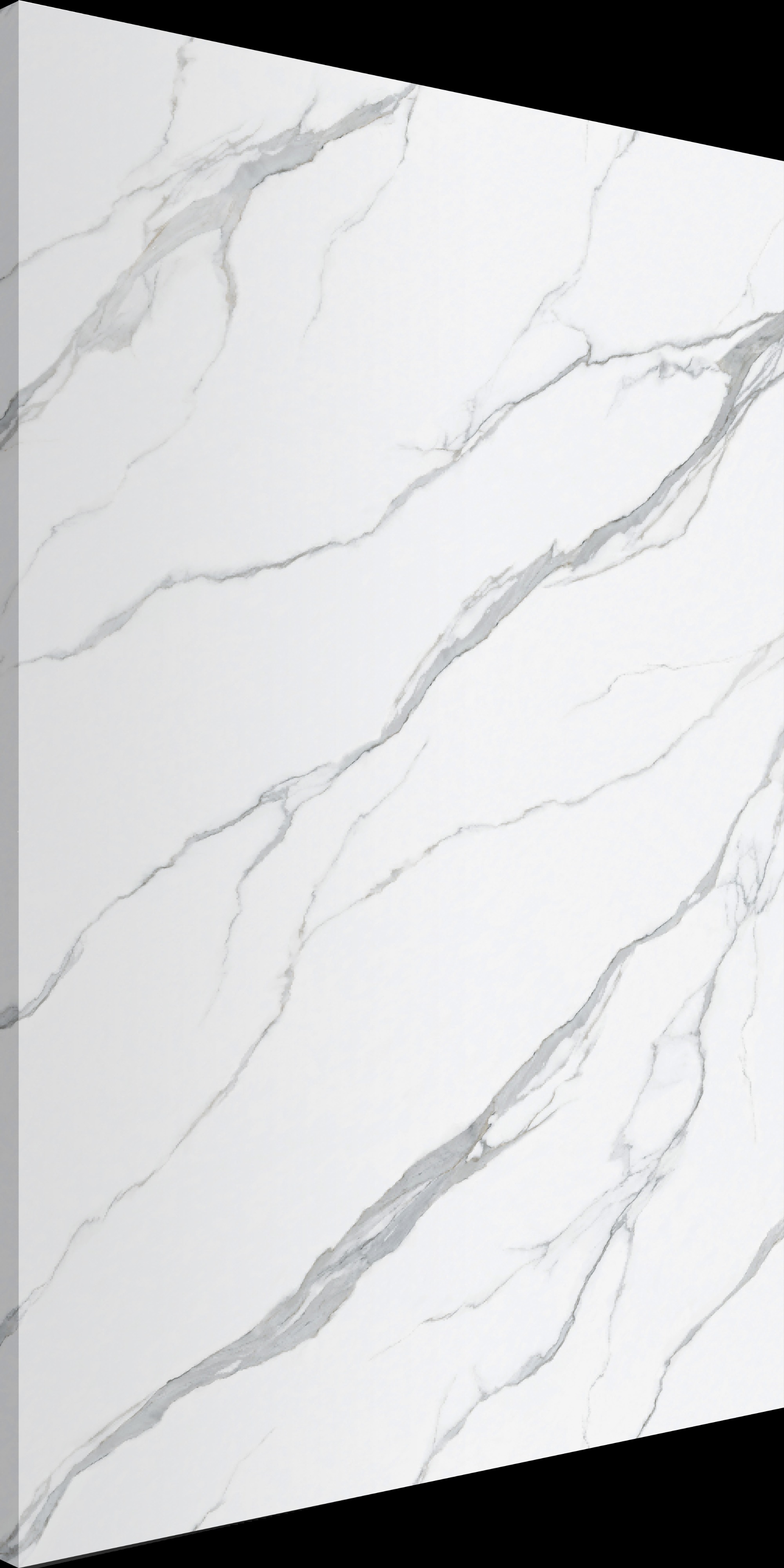 full body super white slab tile Caracatta White Sintered stone ...