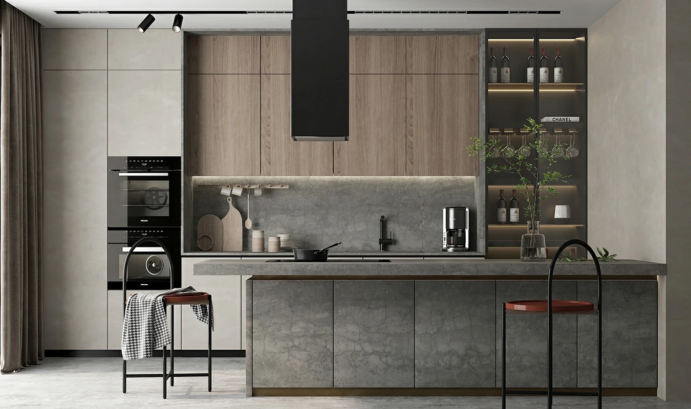 Sintered stone countertop applications