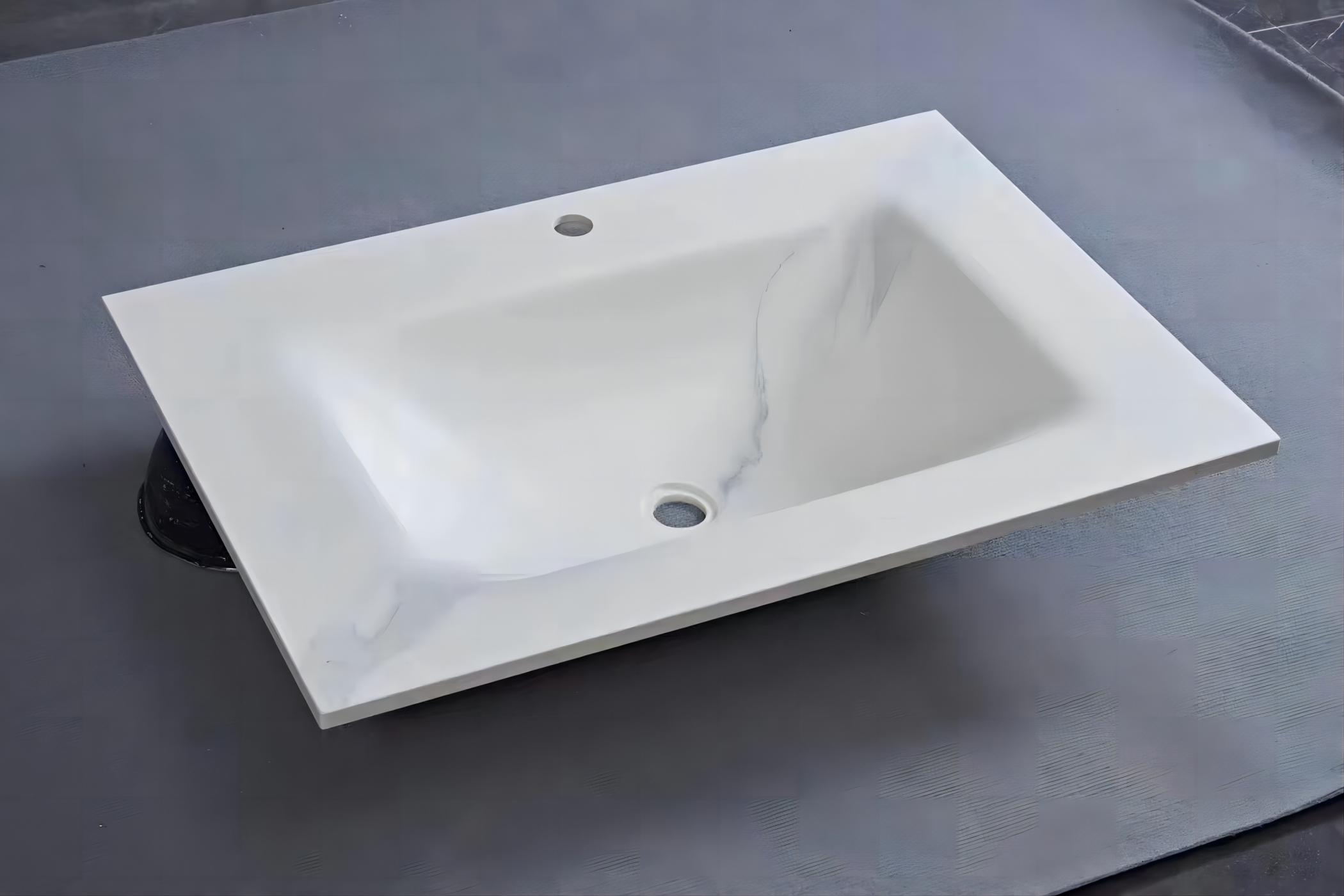 Sintered stone Porcelain Bathroom Sink ceramics washbasin