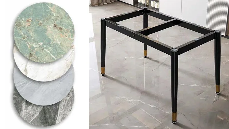 One of the best uses for sintered stone: Dining table