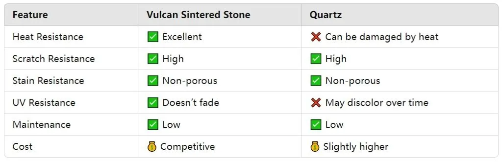 Vulcan Sintered Stone: What is it? Talk about the brand.