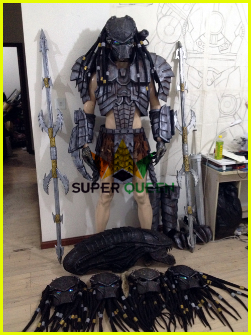 Show with Predators Cosplay Predator Costume for Halloween Comic con