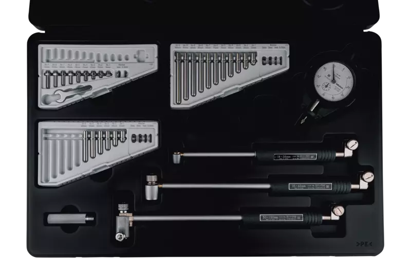 2-Point Inside Measuring Instrument Bore Gauge, 18-150mm, 0,01mm 511 ...