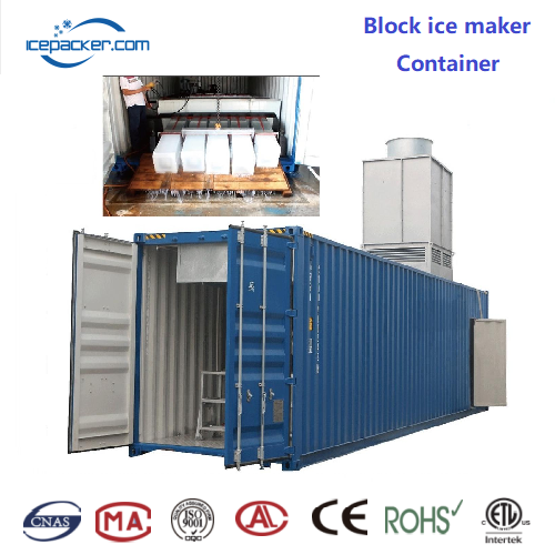 Container type ice block making machine, Ice block maker machine