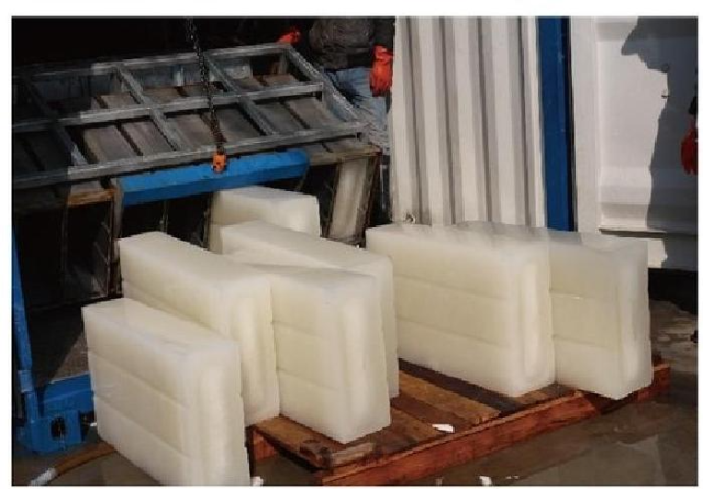 Container type ice block making machine, Ice block maker machine