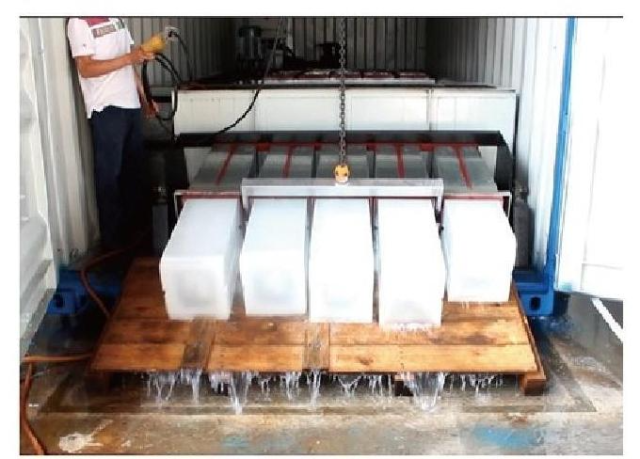 Container type ice block making machine, Ice block maker machine