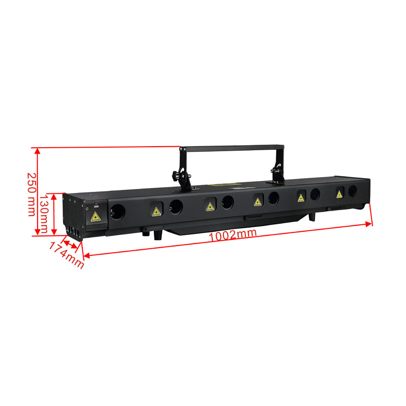 Y10 12W RGB Animation Laser Bar