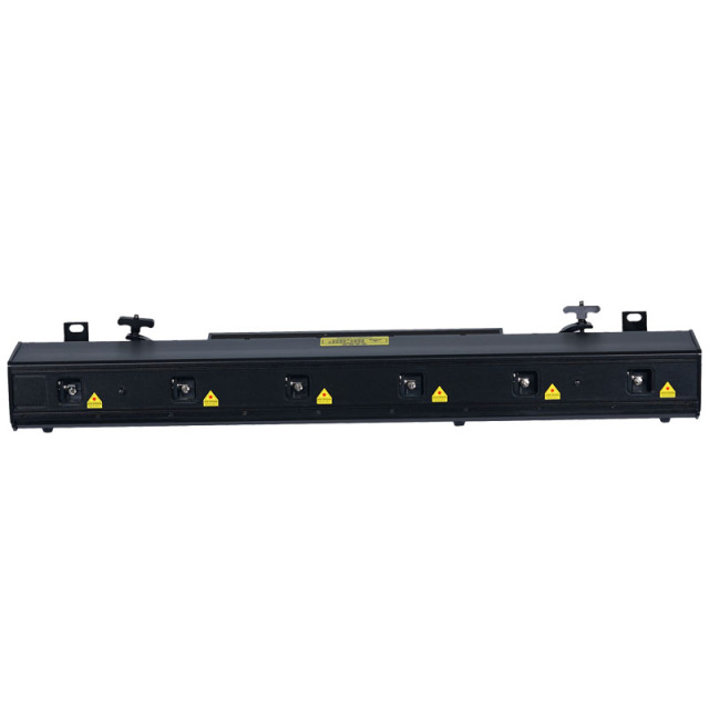 R6 12W 18W RGB Outdoor Animation Scan Six-Head Laser Bar - High ...