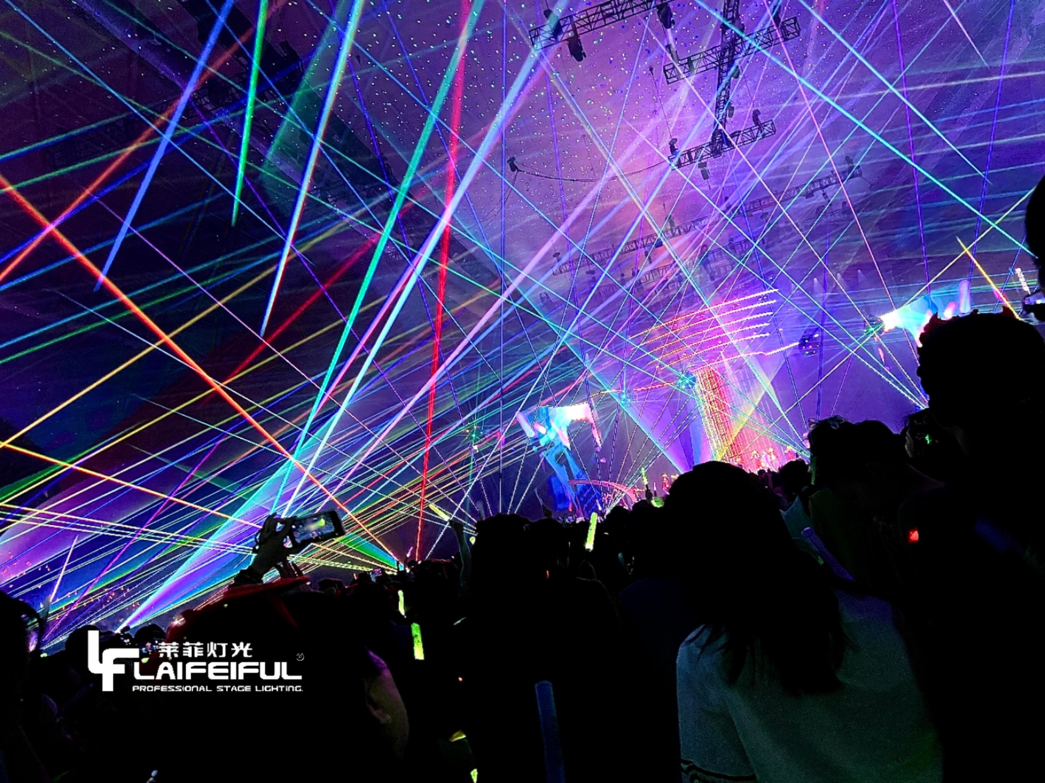 2025 Lightful Laser use for Wowkie Zhang Concert