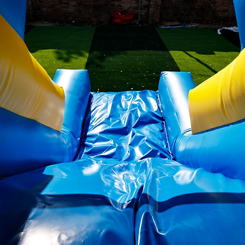 Ocean World Children's Inflatable Playground Slide + Castle Combination