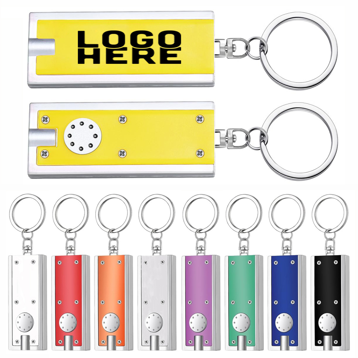 Mini LED Flashlight Keychains