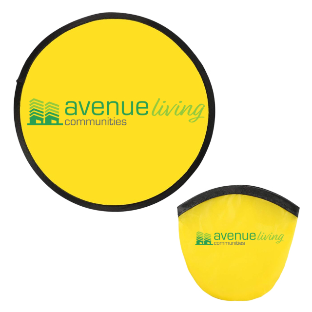 Folding Flying Disc Fan w/ Pouch