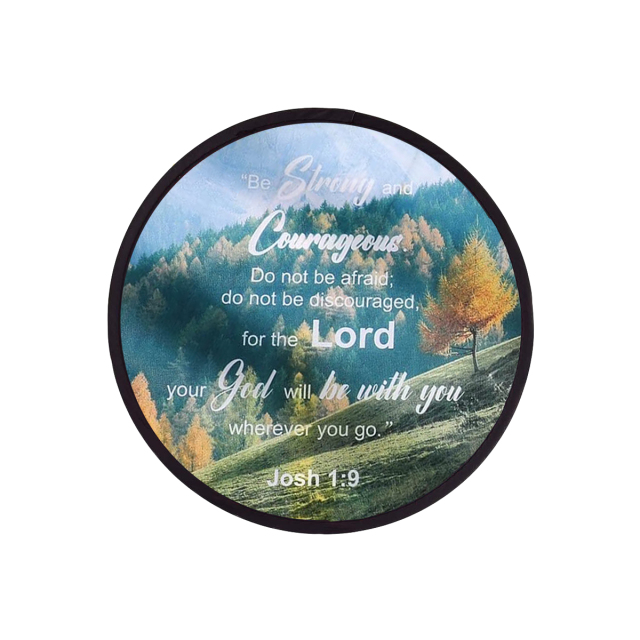 Folding Flying Disc Fan w/ Pouch