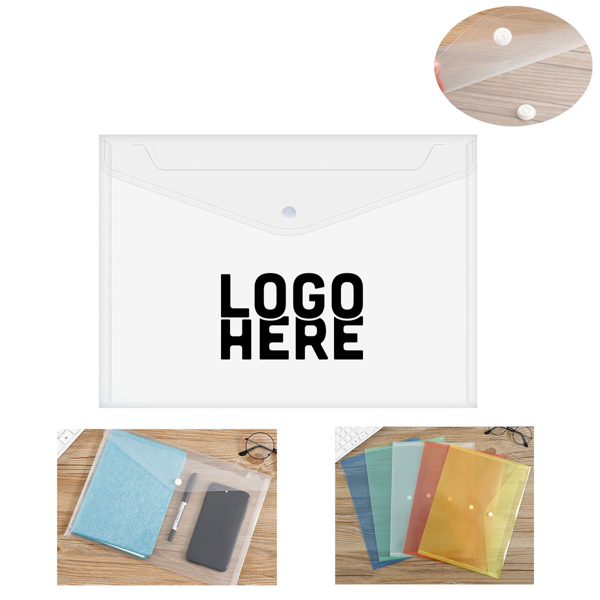 Plastic Envelope File Folder