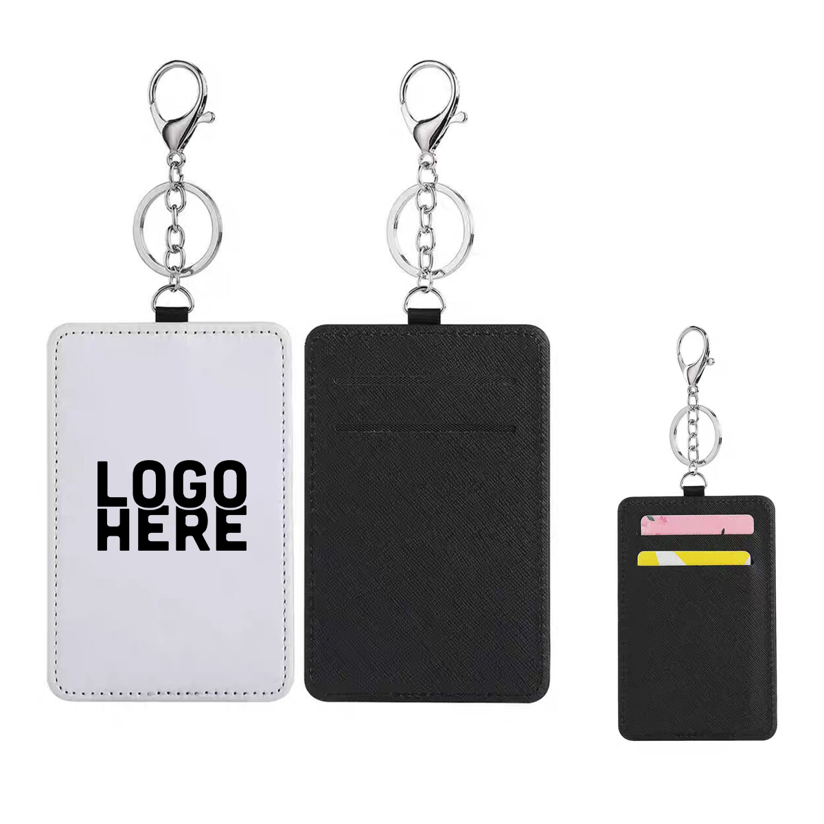 Custom Card Holder Keychain