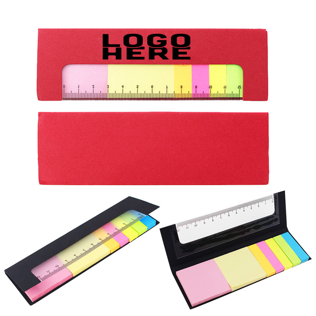 Compact Sticky Note with Ruler