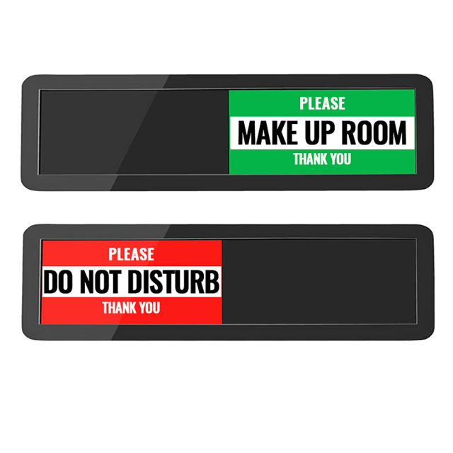 Do Not Disturb Slider Door Sign
