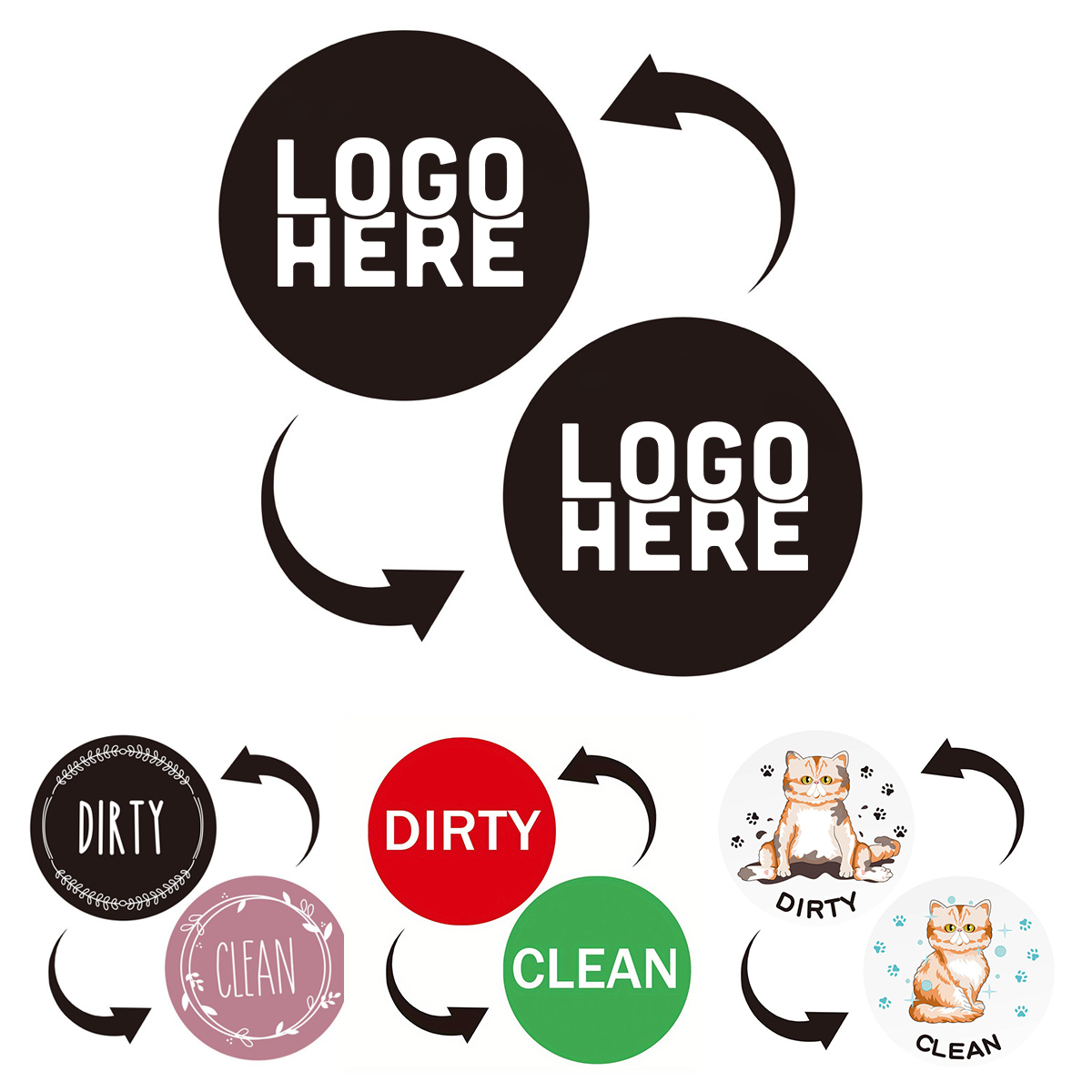 Magnet Clean Dirty Sign