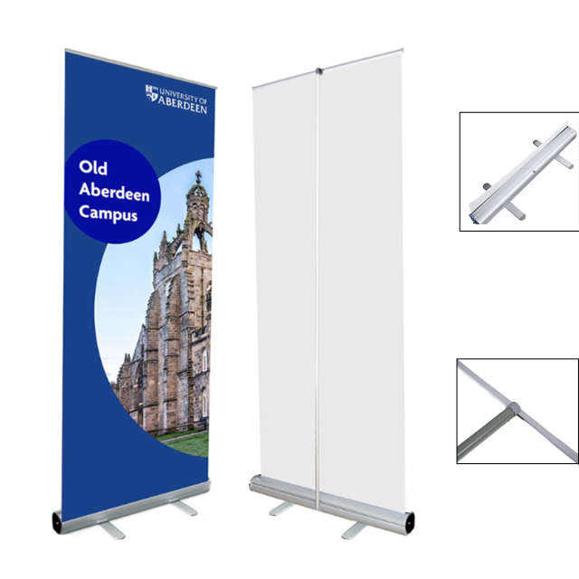 Zinc Alloy Retractable Banner Stand