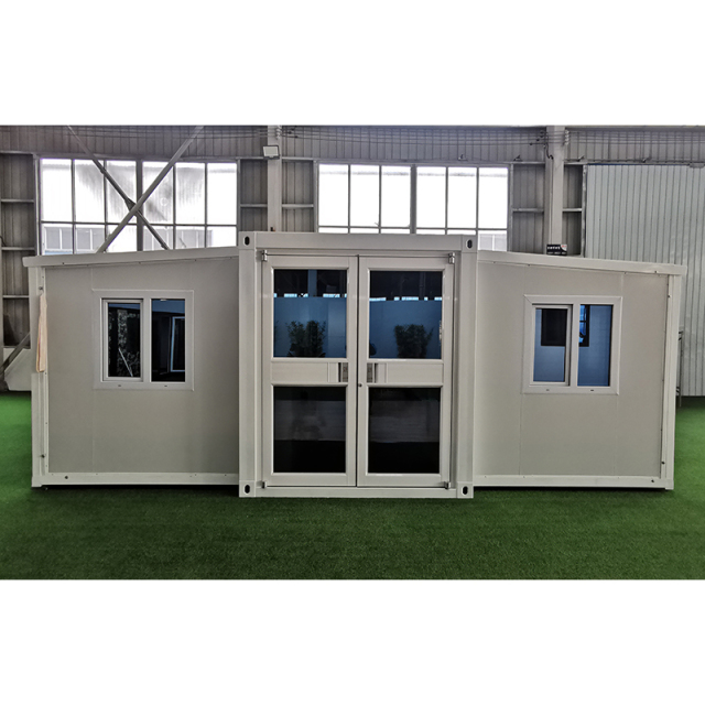White Exterior Cladding Expandable Container House