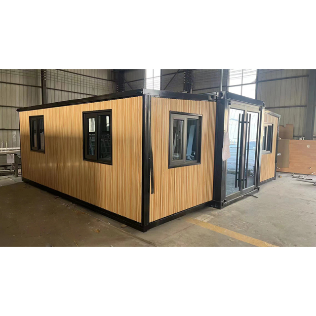 Wood Grain Prefabricated Container House