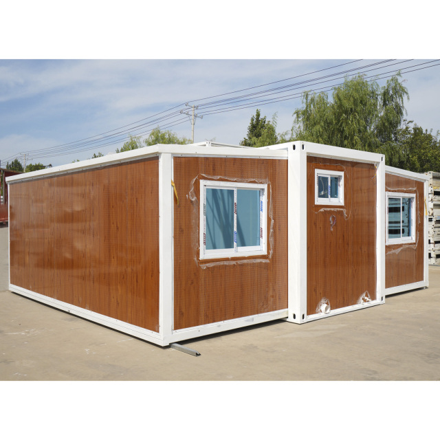 Wood Grain Prefabricated Container House | Modular Homes | YJD