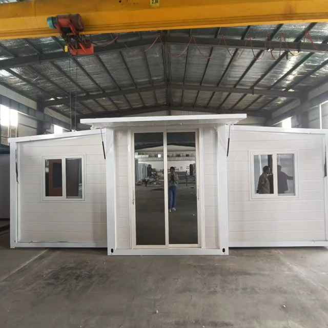 Prefabricate Modular House With Entrance Door Canopy