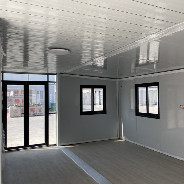 40Ft Grey Siding Expandable Container House