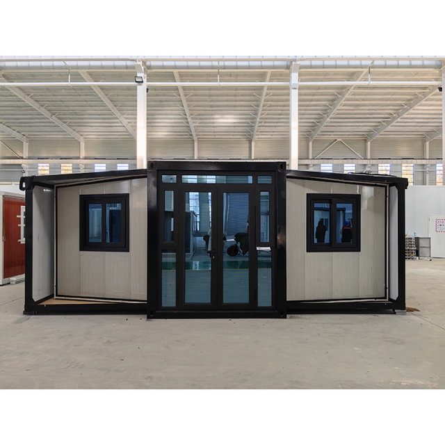 40Ft Grey Siding Expandable Container House