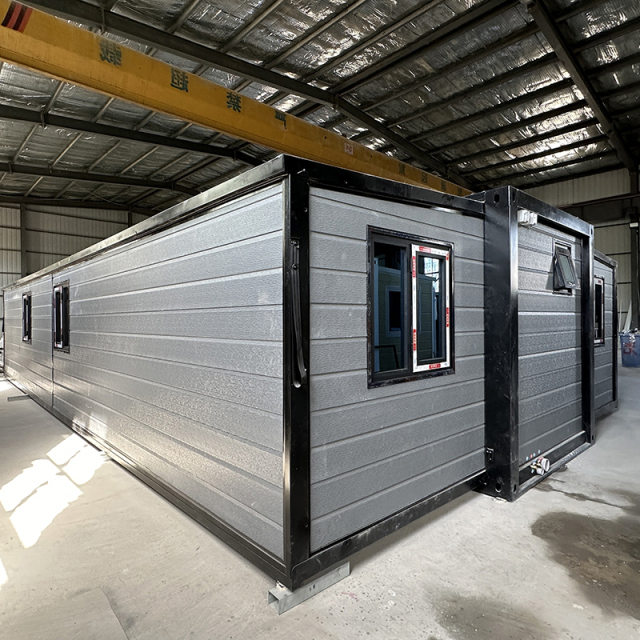 8 Bedroom 40Ft Expandable Container House Can Be Used As Employee Dormitory