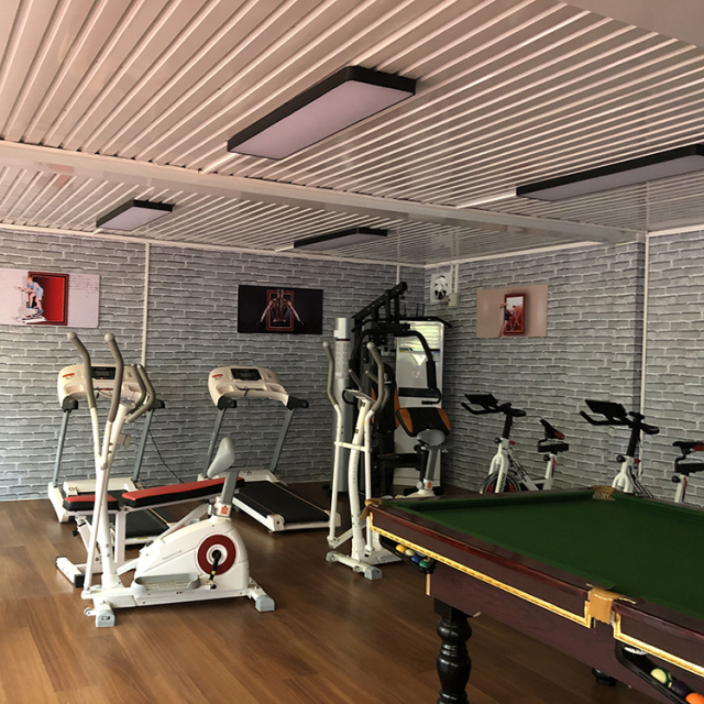 Modular container gym house
