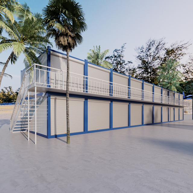 Luxury double stacked container houses